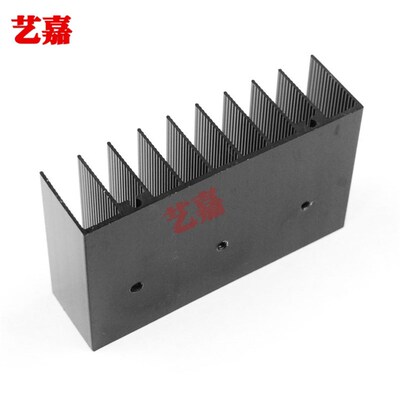 散热片铝合金氧化发黑 适合TDA2030 LM1875 TDA7377 TDA7850等