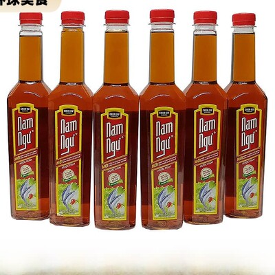 Nuoc Mam Chin Su Nam Ngu金苏南渔凤尾鱼鱼露6瓶x500ml组合 包邮