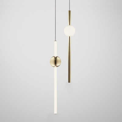 床头组合吊灯板房简约合发发光简约卧室餐厅光球现代样板房设计师