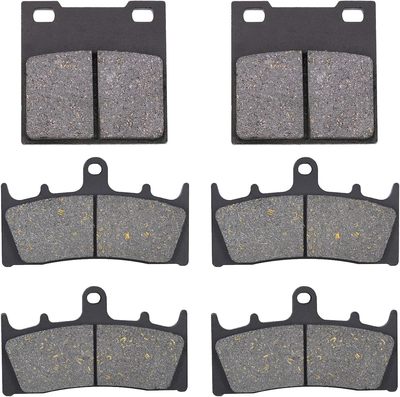 AHL Front and Rear Brake Pads Set for Suzuki GSX1300 R Hayab