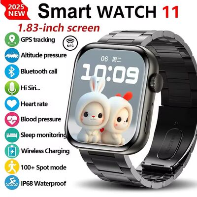 New Watch 10 Smart Watch Men Body Temperature BT Call NFC Al
