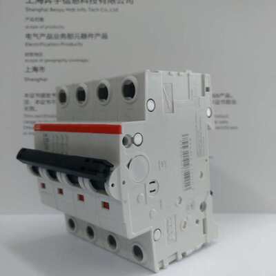 ABB断路器三相四线空气开关4P100四极空开S204-C100替代S284-C100