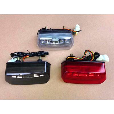 摩托车银钢小怪兽MSX125CBR65F改装LED后尾灯转向灯刹车灯行车灯