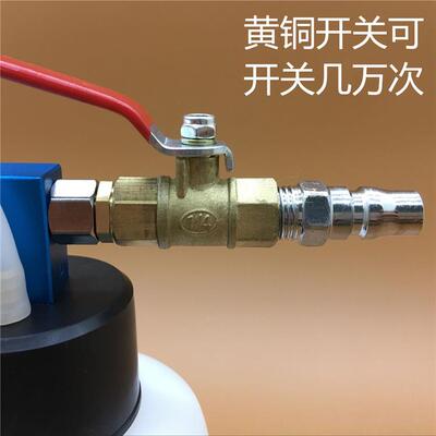 k刹车油46更t换工汽车制动液补充加注器汽保汽修具动排空气动手抽