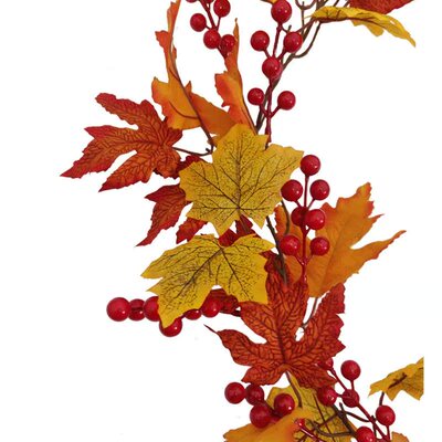 极速Artificial rattan Maple leaf autumn color Rsupply Hallow