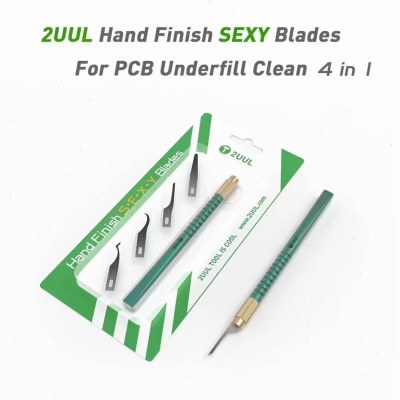 2UUL纯手工打磨SEXY除胶4合1刀片套装加硬拆除芯片刮胶维修工具