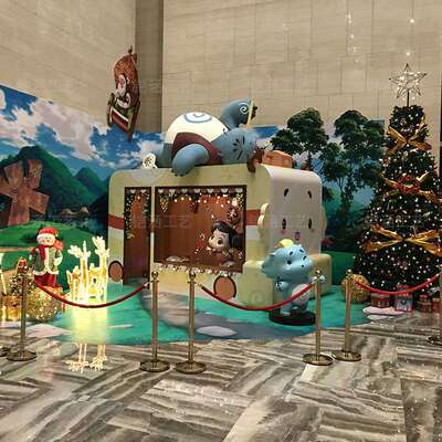 玻璃雕塑大型球美气陈装置道具热电器主题堆头模型KWR英文字母爱