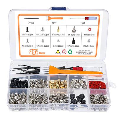 亚马逊228pcs280pcs300pcs332pcs360pcs电脑机箱螺丝套装盒装配件