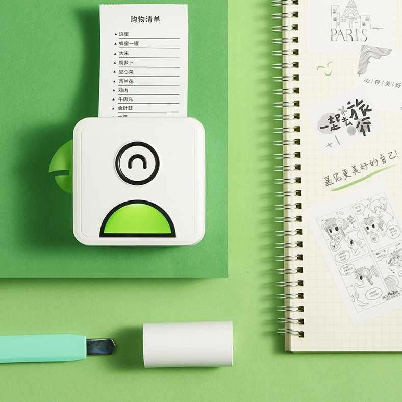 L1迷你口袋学生错题手账便携式蓝牙热敏标签相片打印机