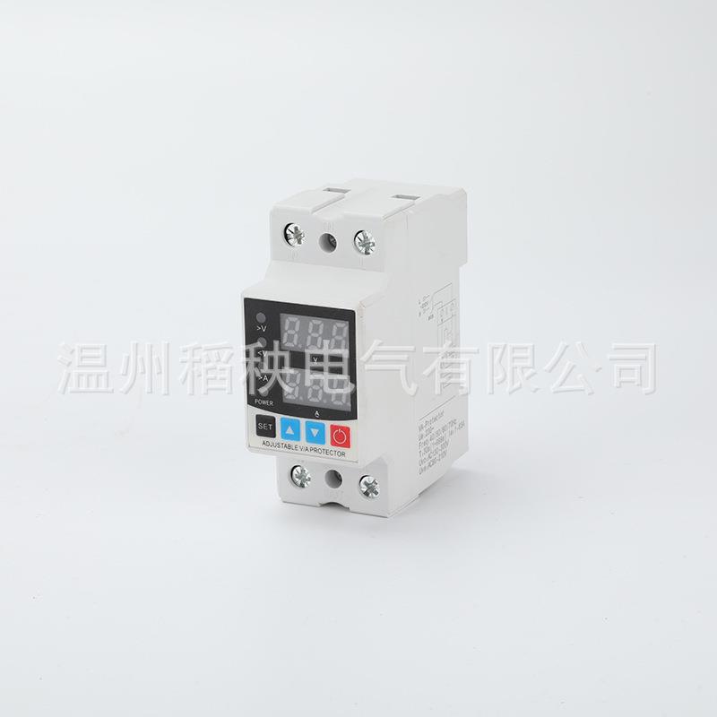 自复式欠压用保护器保家单过相延时断电护开关断路器双显-2P4220v