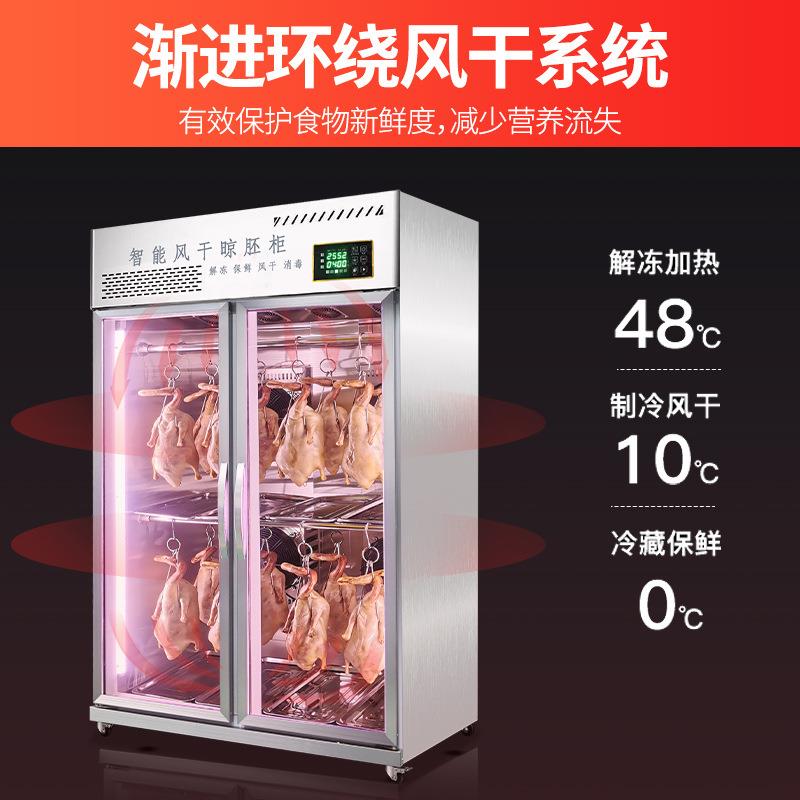 奥立烧鸭鹅斯晾烤胚柜风冷晾鸭柜风干柜鸡风干机烧卤鸽腊保鲜GLF