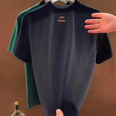 服饰店2026新款n高端专线行政总裁极简男士时尚不变形老钱恤衫