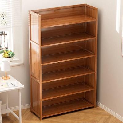 架置物架地书书柜多儿童层学生竹木收纳65066架子客落厅简易展示