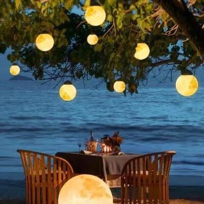 户外园月灯球花灯凉院亭吊灯防水别46462墅庭景观灯