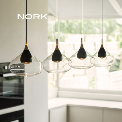 诺克黑珍珠餐厅吊灯2025新款吧台