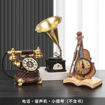 欧式复古模型老式仿真电