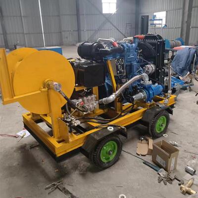 市政污水管道通机制造商 管道油污冲洗机高管道FVH压清洗 疏机厂