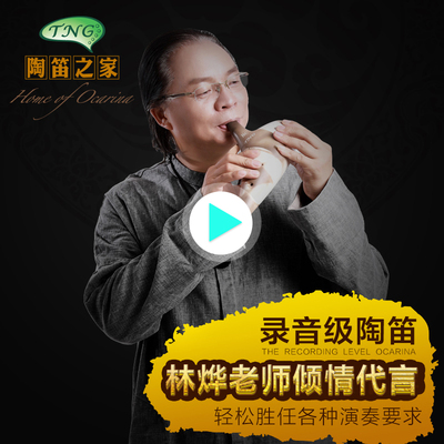tng陶笛乐器12孔专业陶笛乐器12孔ac笛子乐器12孔陶笛教程送/素烧