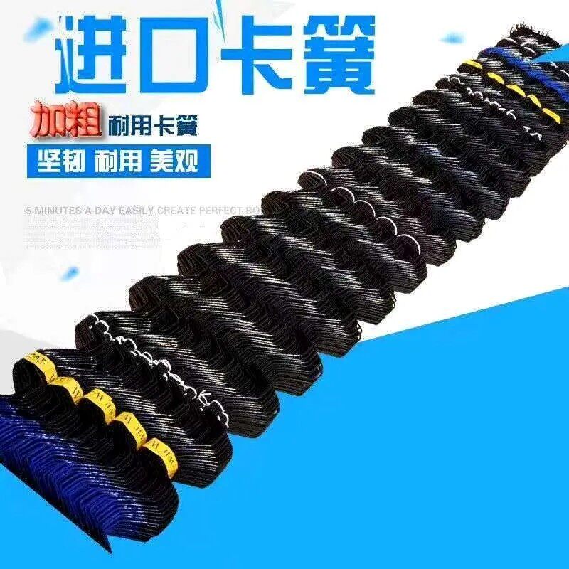 包邮大棚卡簧配件蔬菜温室卡槽卡簧压膜簧卡丝卡条北京浸塑卡簧