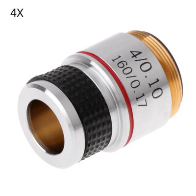 极速4X 10X 40X 100X Achromatic Objective Lens for BiolZogica