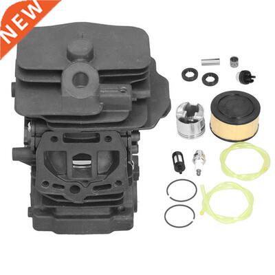 极速Cylinder Kit Chainsaw Oil Seal Fuel LiMne Set 44mm for S