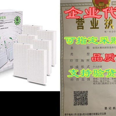 新品6 Pack of Purifier Replacement HEPA FiltersS for Honeywe