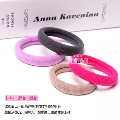 极速lady black Hair bands rope acceFssories hair ring head r