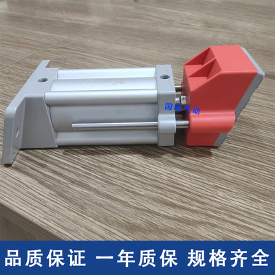 极速开槽机打孔机木板斜压脚夹具木工SEU50*75斜角气缸侧孔机斜压