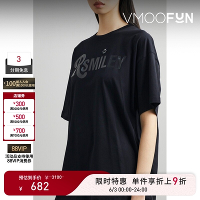 【限时折上9折】Raf Simons 春夏女印花贴花棉质T恤
