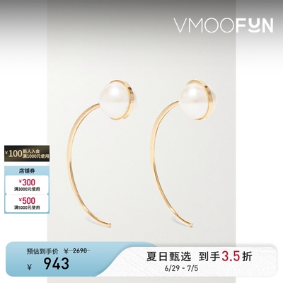 【礼物】Melissa Joy Manning 女14K金耳环