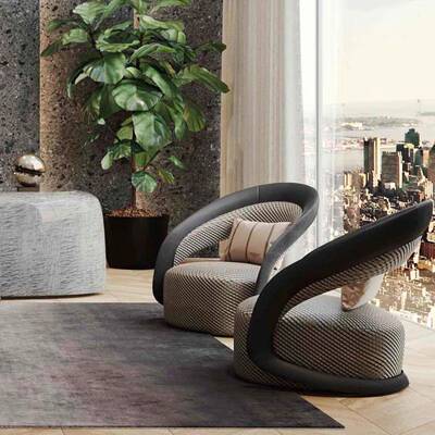 宅宾利实木沙发Ben005tley202新大品意利轻奢豪别墅客厅布艺家具