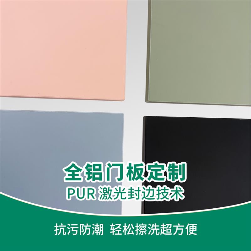 金属框架铝合金门板铝衣柜折叠门一门到顶衣柜门全屋金属门板定制