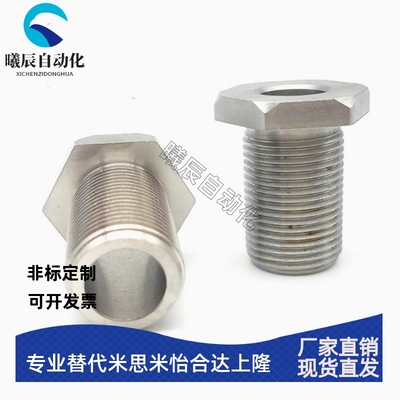 调整螺栓 LVBM/LVFBM16 20 24 30 通孔限位螺丝细牙调节螺丝PAX02