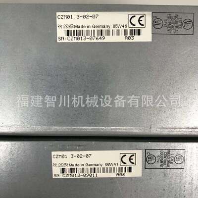 Rexroth力士乐电源设备控制器R911282658 CZM01.3-02-07