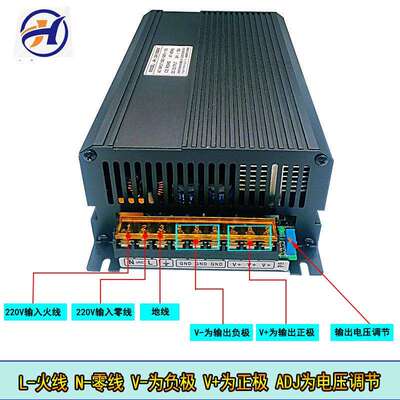 1500W直流开关电源12V125A 24V62A 48V31A 60V25A 110V13A大功率