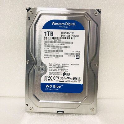 议价WD/数据 WD10EZEX 台式机硬7200转64M