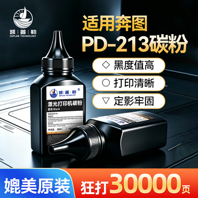 奔图PD-213硒鼓碳粉适用P2506W