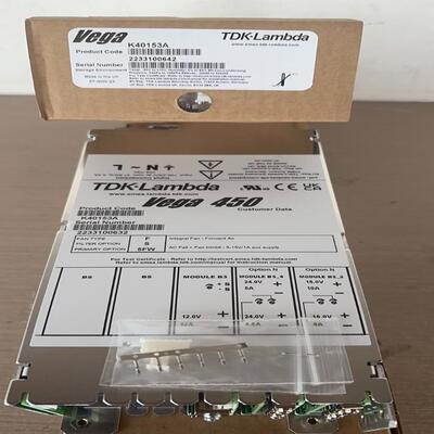 日本TDK-Lambda电源Vega 450 K40153A拍前询价