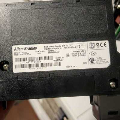 1756-IF4FXOF2F，成色好，功能正常，联系询价