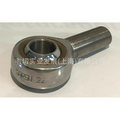 Fluro 杆端关节轴承 不锈钢材质 GARSW 12 公制螺纹 M12 GARSW12R