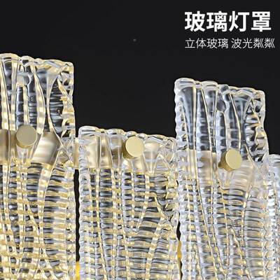 跨境后现师代20814全吸顶灯创气意大客厅灯设计简约铜个性卧室书