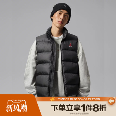 滔搏NIKE耐克男子AS J BRK POLY VEST运动休闲棉马甲IM8960-010
