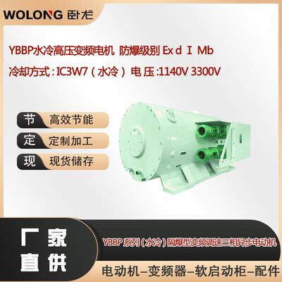 YBBP水冷高压变频电机冷却方式IC3W7（水冷）电压1140V3300V