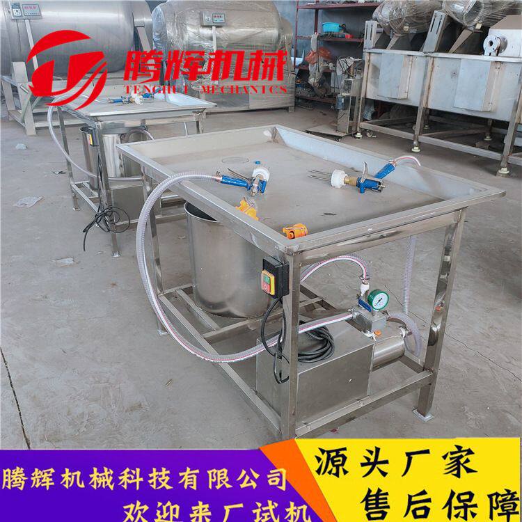 肉制品腌制手动盐水注射机 牛腩加工小作坊卡拉胶注射机 诸城腾辉