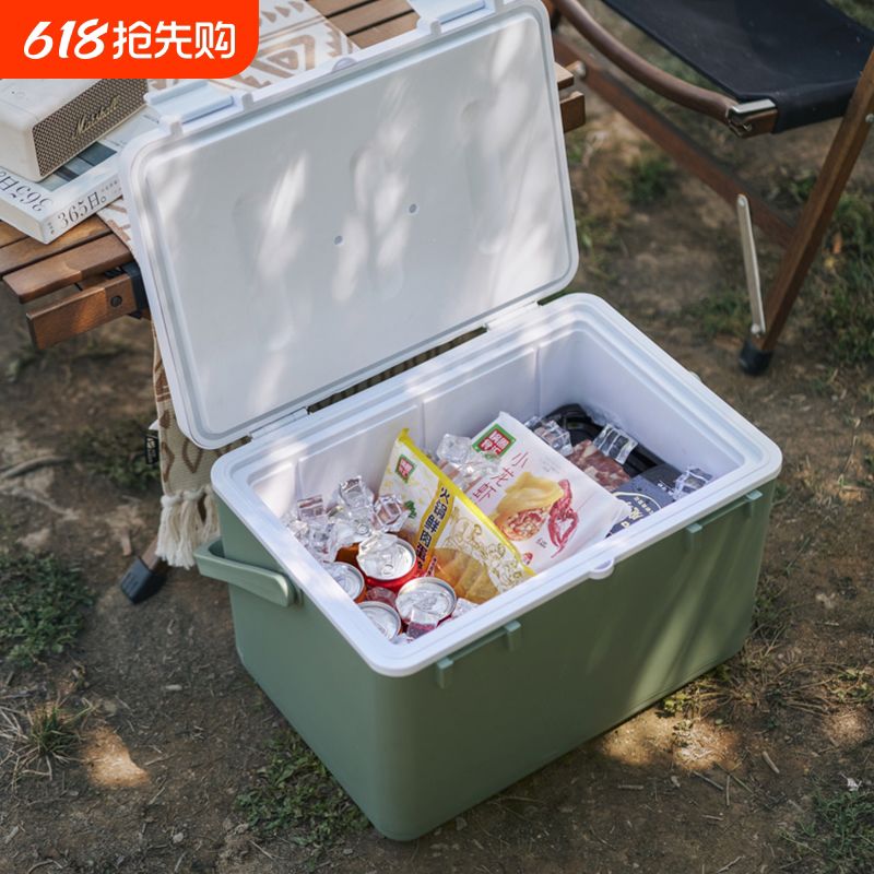冰块保温箱冷藏箱摆摊户外露营食用冰桶小冰箱车载便携家用