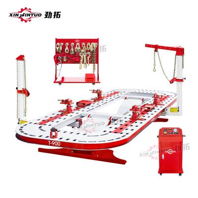 劲校拓制汽车大梁正仪钣金凹陷修复升降台r锰钢板平定起ca bench