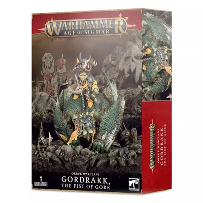 战锤AOS 兽人 GORDRAKK THE FIST OF GORK 哥德拉克，格克之拳