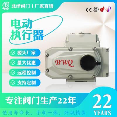 BWQ-05电动执行器 精小型电动执行器 防爆电动执行器 电动头 485