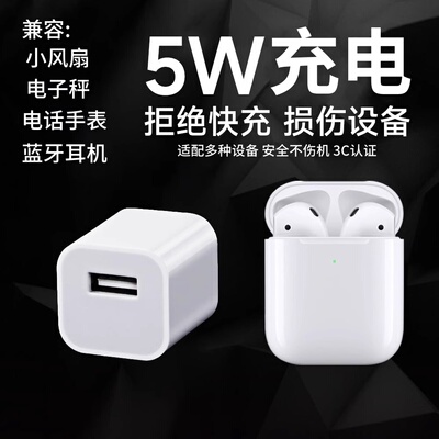 【5W充电头】兼容各苹果安卓平板