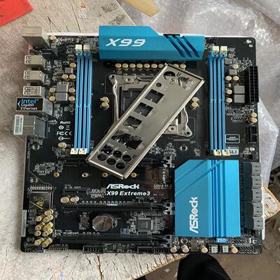 【星慕电子】华擎x99 extreme3 主板成色不错 全功能ok无